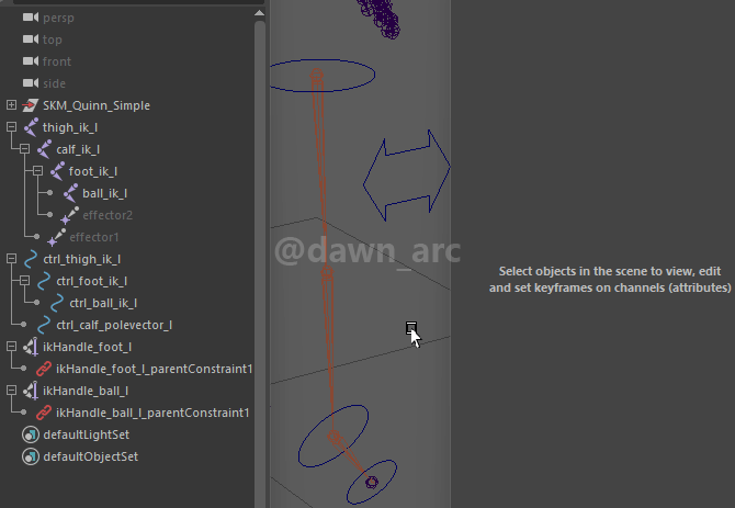[Maya]Rigging 07 - Advanced IK